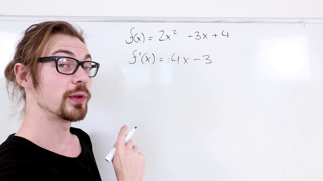 Examentip Wiskunde B - Top parabool berekenen - YouTube