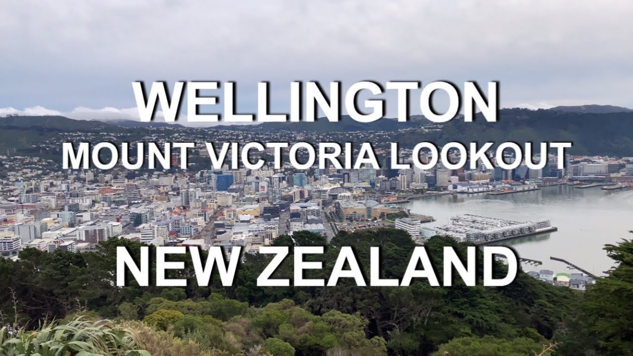 Wellington Mount Victoria Lookout | 4K | Wellington | North Island ...