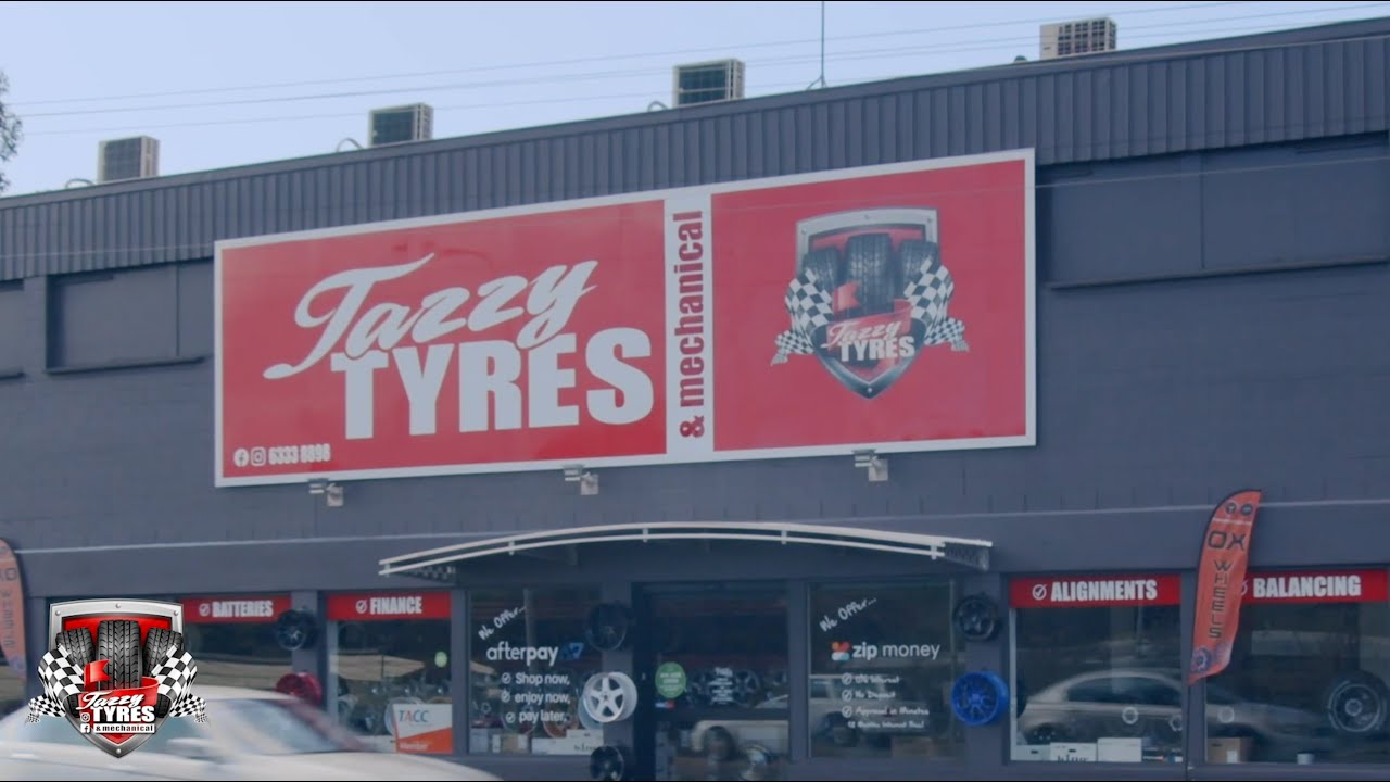 Tazzy Tyres & Mechanical Tour with Dan - YouTube