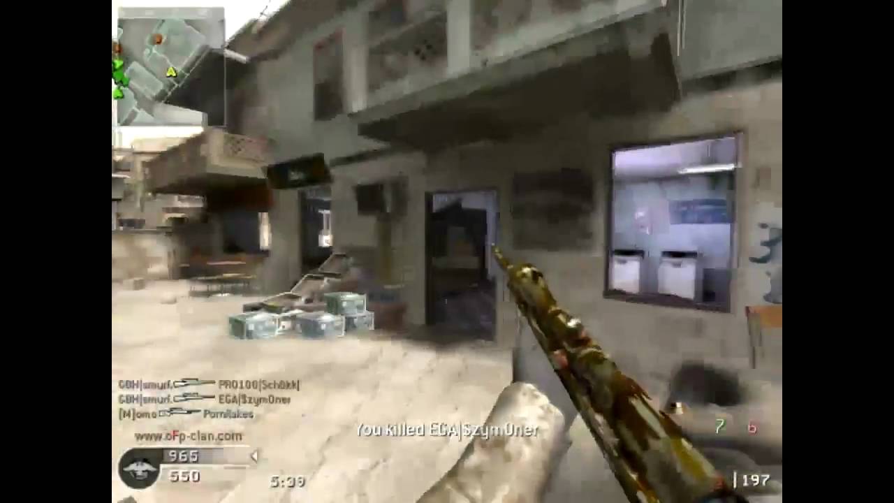 SNIPER COD4 PRO MOD TDM. - YouTube