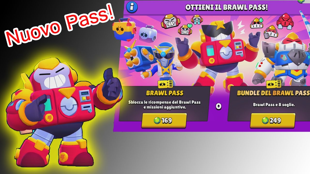 SHOPPIAMO E REAGIAMO AL NUOVO BRAWL PASS 2! - YouTube