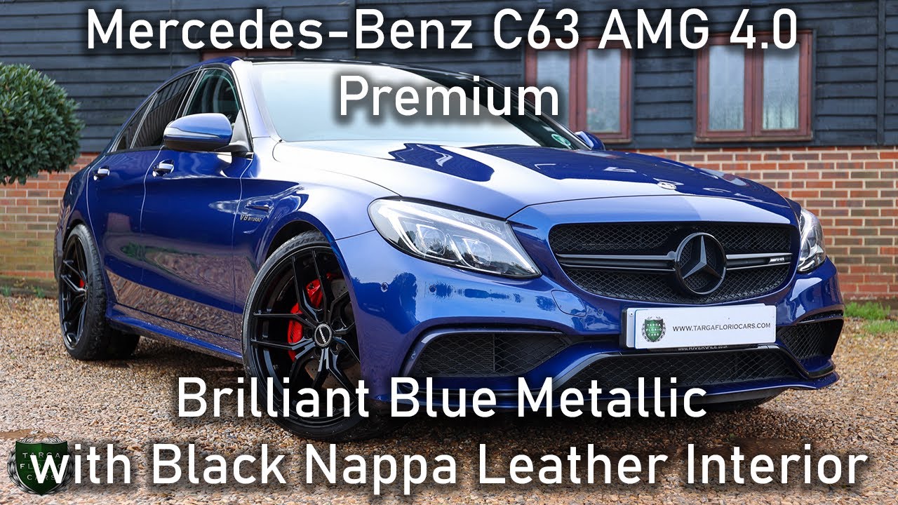 Mercedes-Benz C63 AMG 4.0 Premium registered June 2017 (17) finished in ...