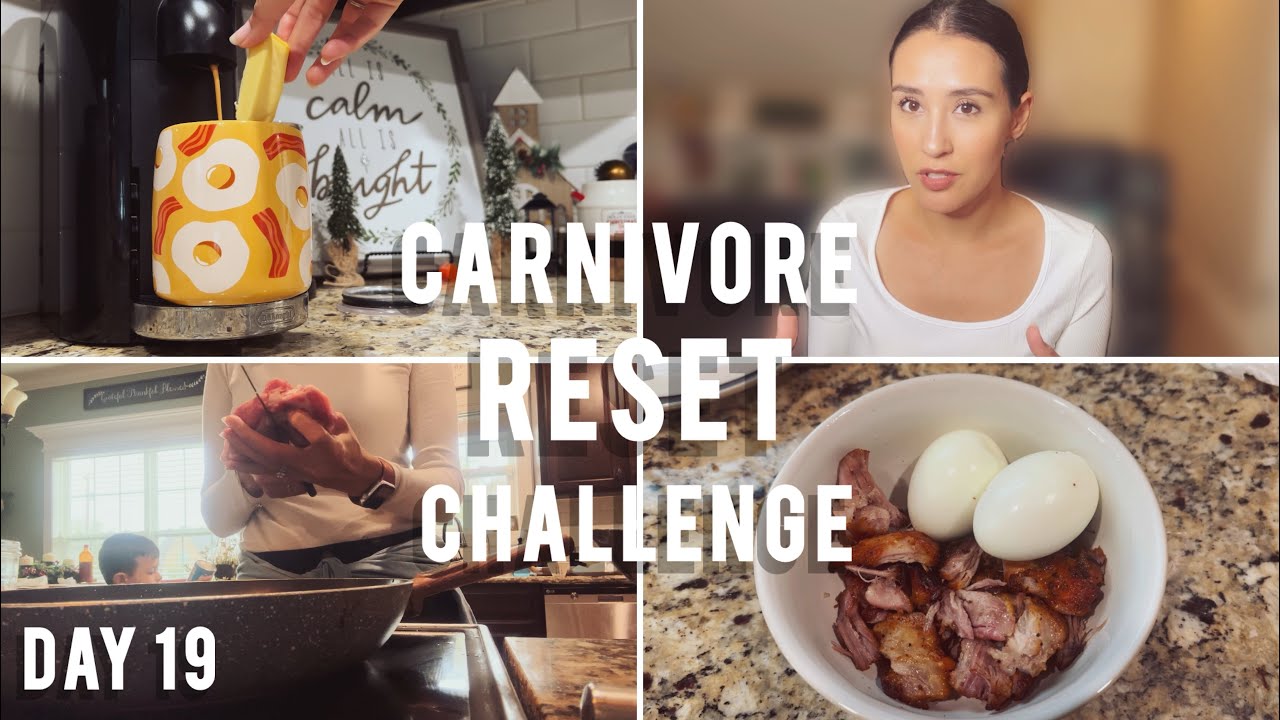 Day 19 of 27 Day Carnivore Challenge: cook CARRRNITAS with me🐷 & I ...