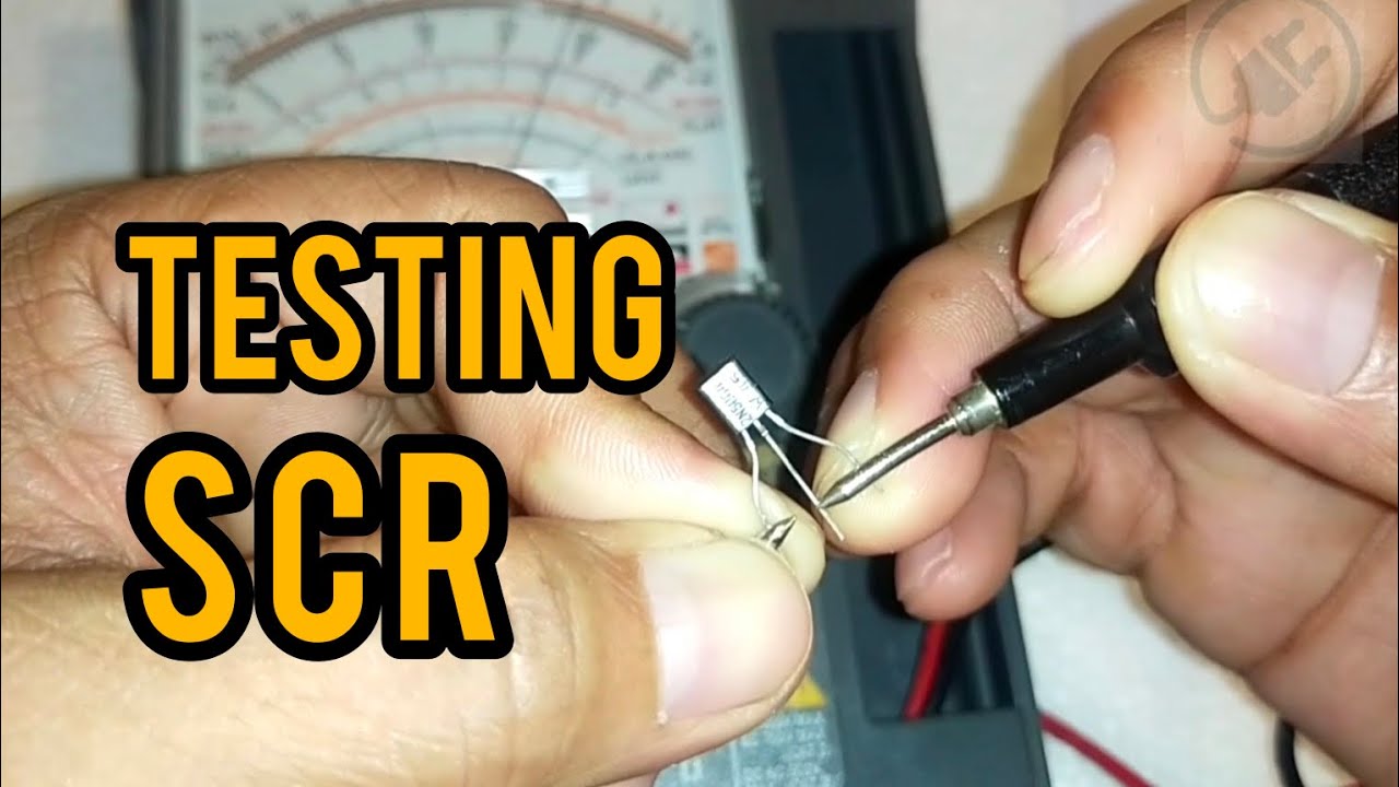 HOW TO TEST A SILICON CONTROLLED RECTIFIER @tletechcher #testing # ...