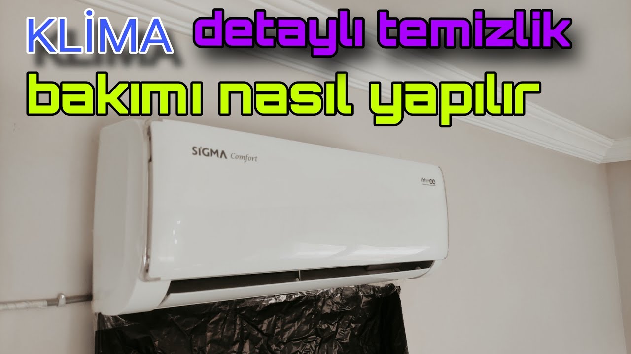 KLİMA İÇ UNİTE BAKIMI NASIL YAPILIR /UYGUN FİYATA KENDİN YAP / (DETAYLI ...