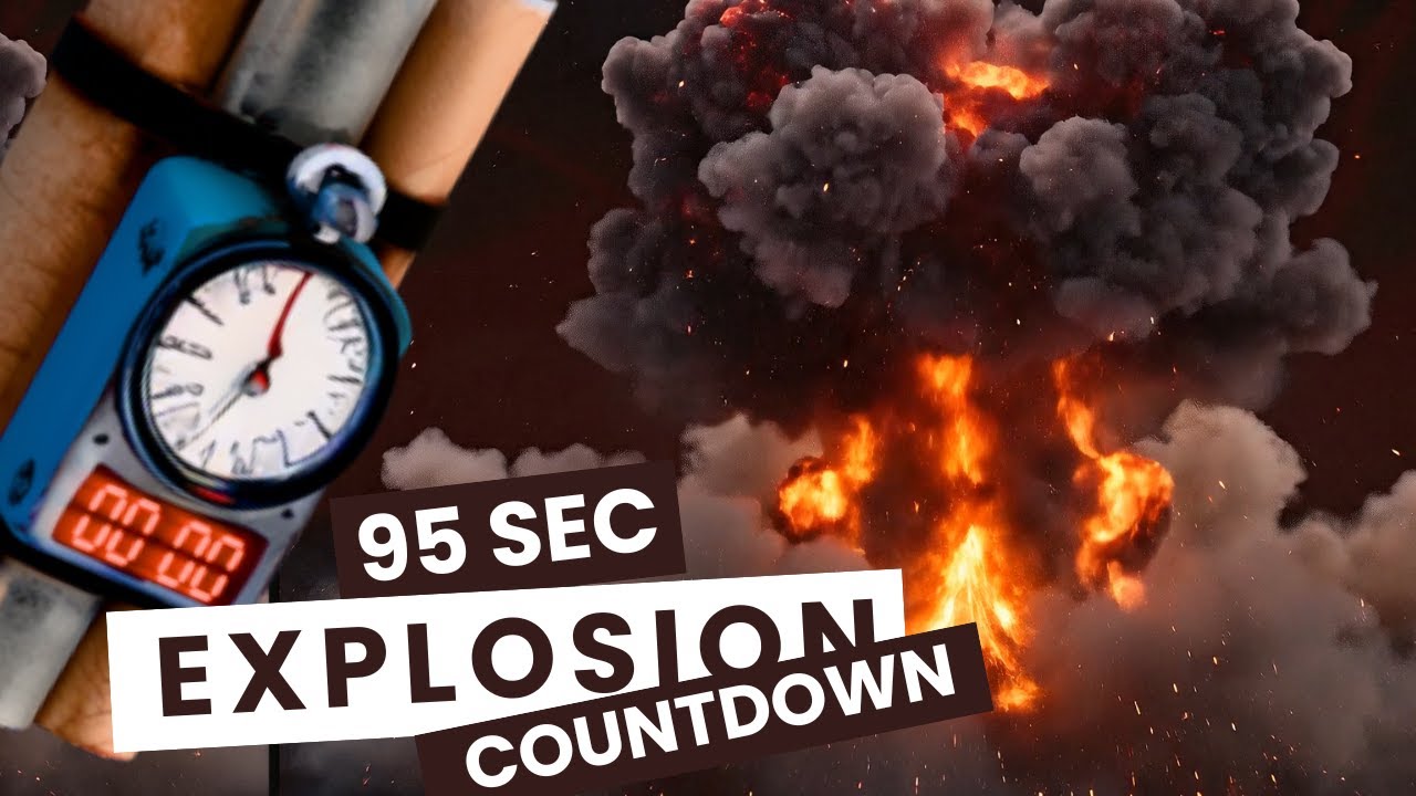 95 Seconds Timer Bomb – Epic Countdown Explosion! - YouTube