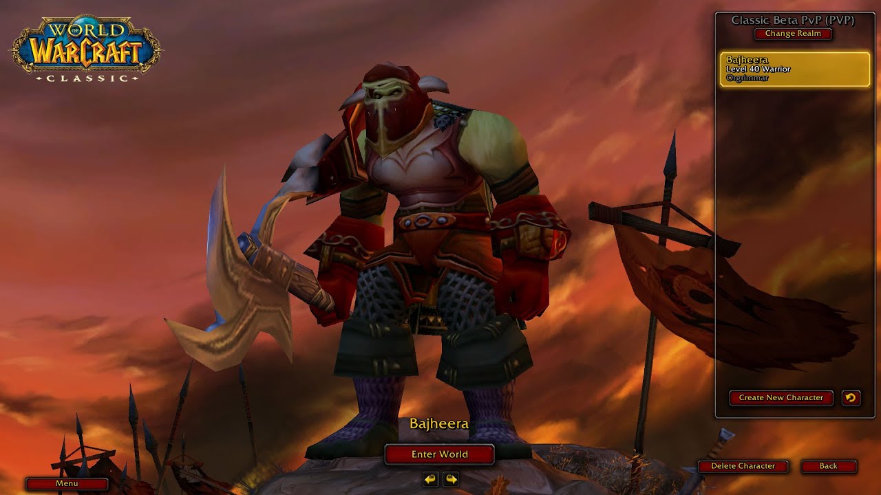 INSANE WARRIOR WINDFURY 1-SHOT WSG - Classic Level 40 Arms Warrior PvP ...