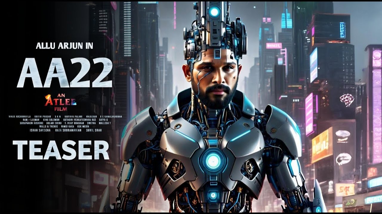 AA 22 - Allu Arjun First Look Teaser | Atlee , Sun Pictures , AA 22 ...