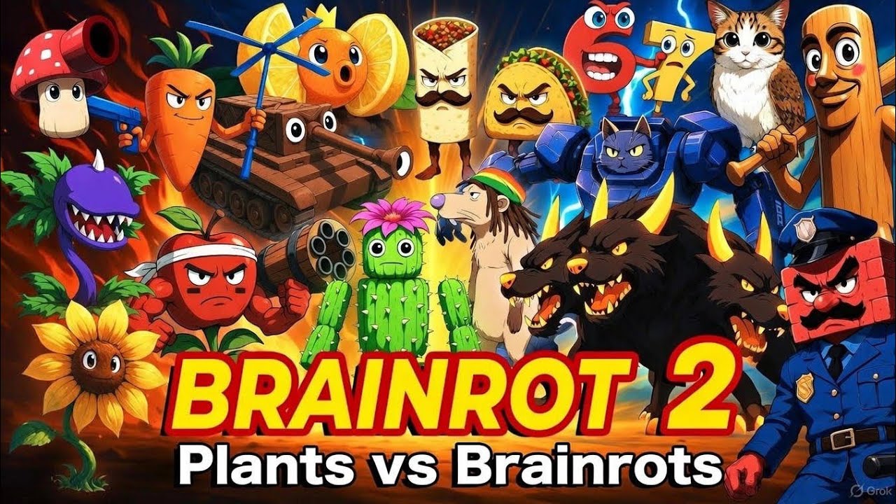 Brainrot Anime Opening Song Pt. 2 (Official Music Video) ft. ALL NEW ...