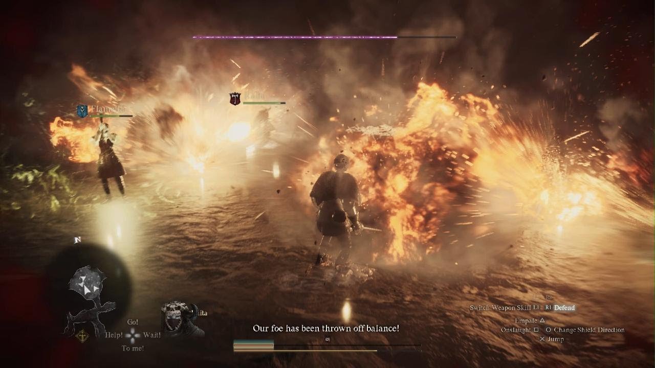 Dragon's Dogma 2 - Unexpected Chimera in cave - YouTube