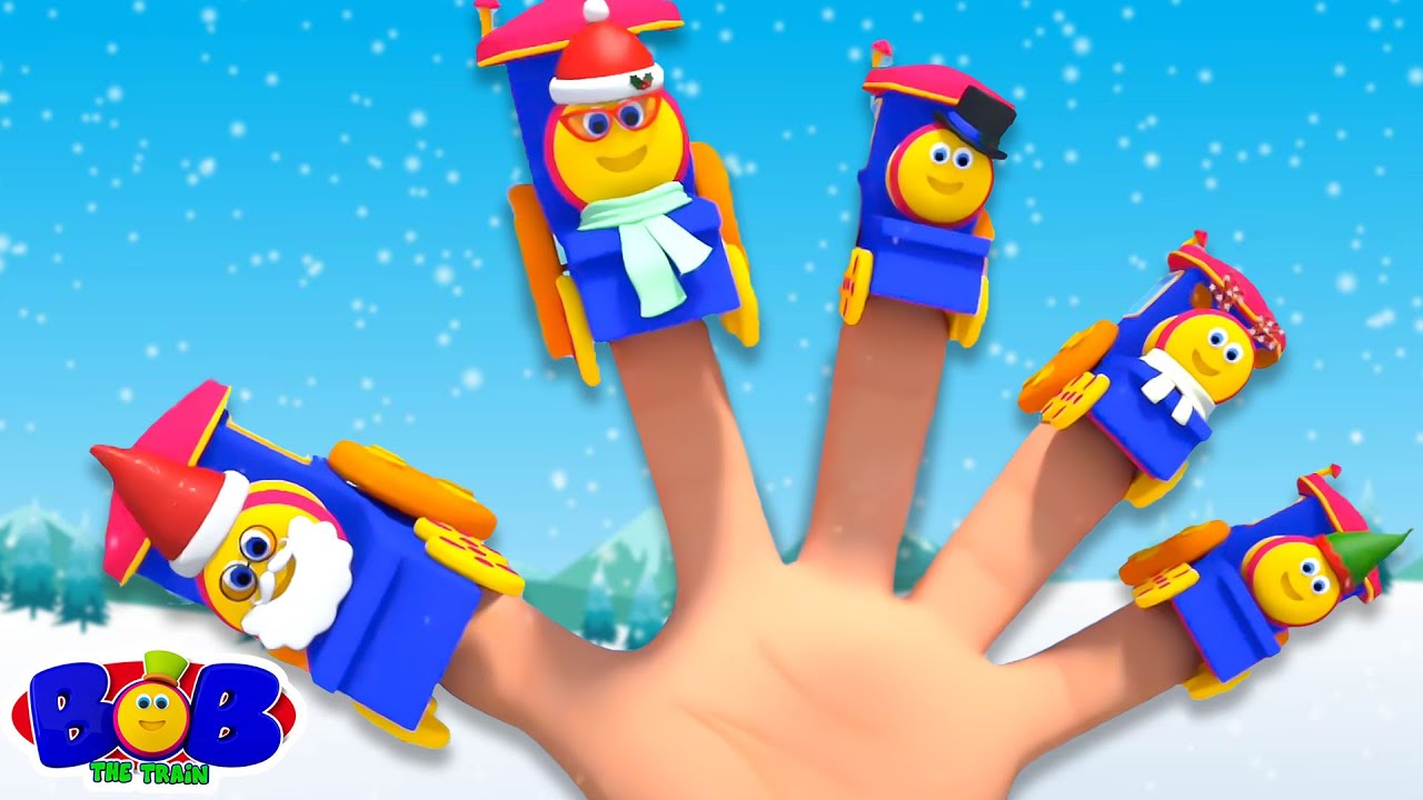 Weihnachten Finger Familie + Kindergarten-Kinderreime für Kinder - YouTube