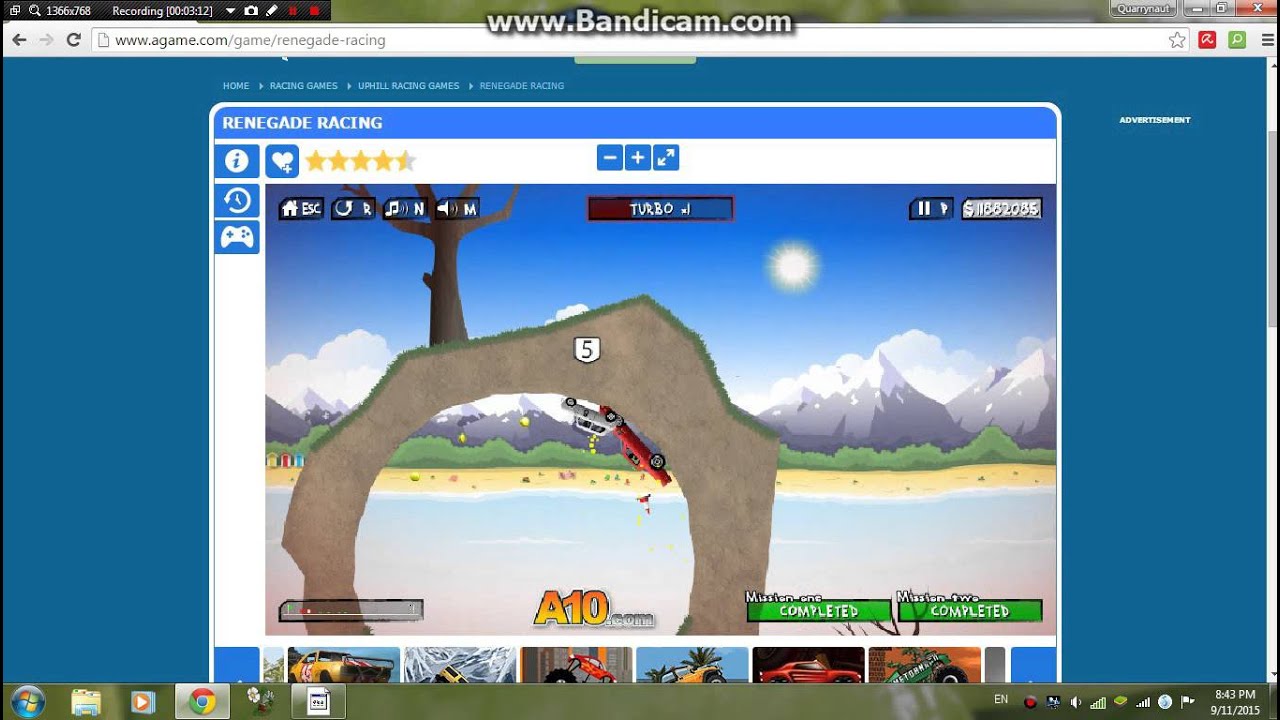 Renegade Racing - Gaming with MR.BEAN's Car! - YouTube