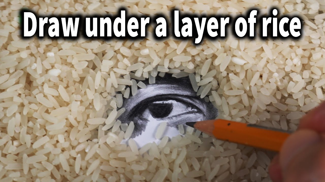 How I Draw Without Looking - YouTube