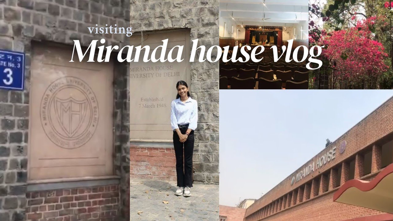 Miranda house visit vlog | Delhi University - YouTube