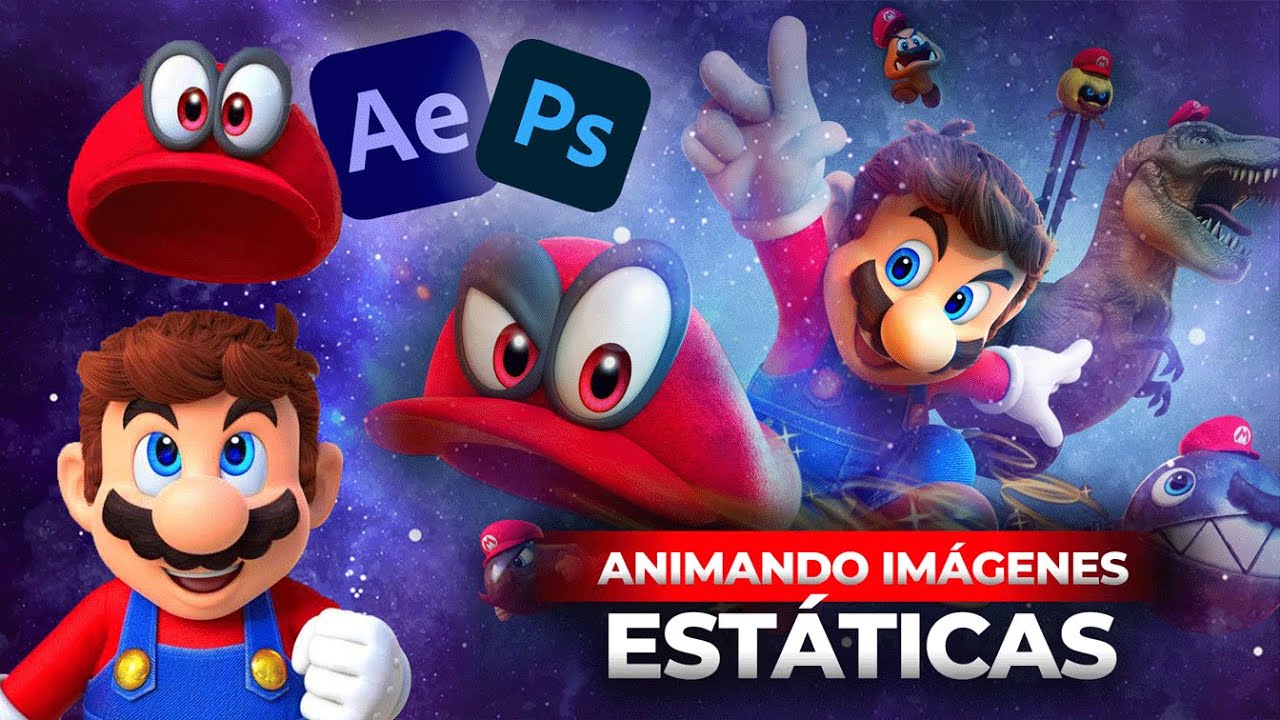 APRENDE a animar CUALQUIER IMAGEN ESTÁTICA | Tutorial Mario - YouTube