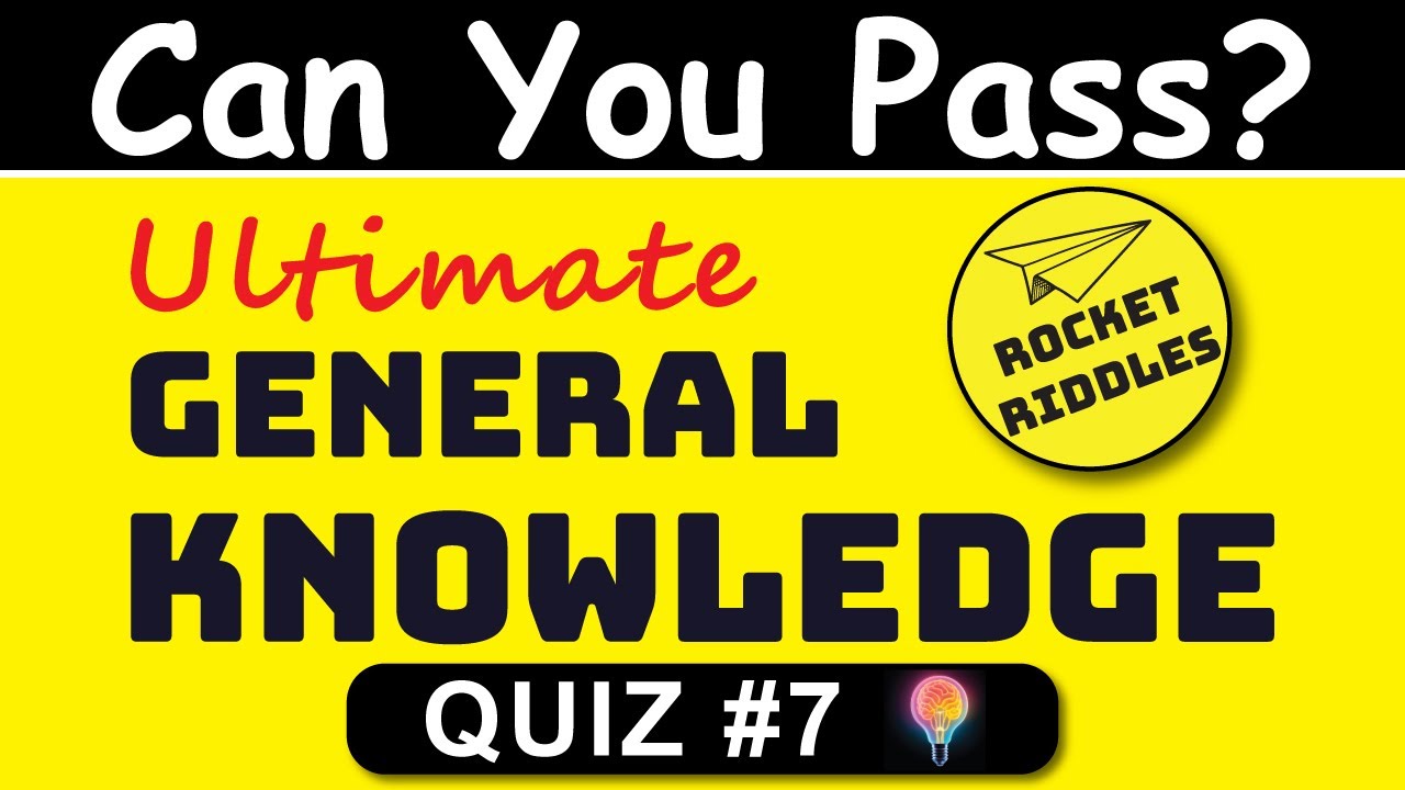 General Knowledge Quiz | 45 Trivia Questions and Answers | Trivia Game ...