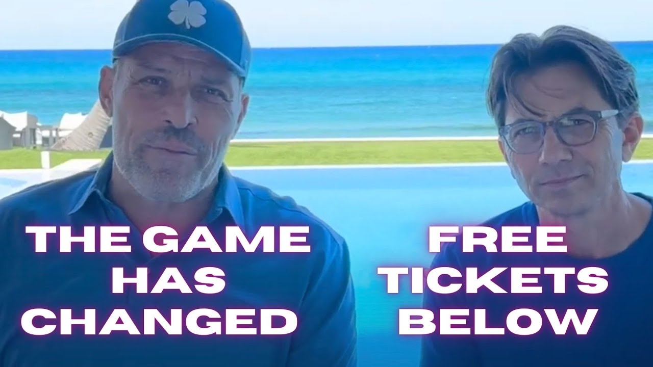 Tony Robbins The Game Has Changed 3 Day live Virtual Event - YouTube