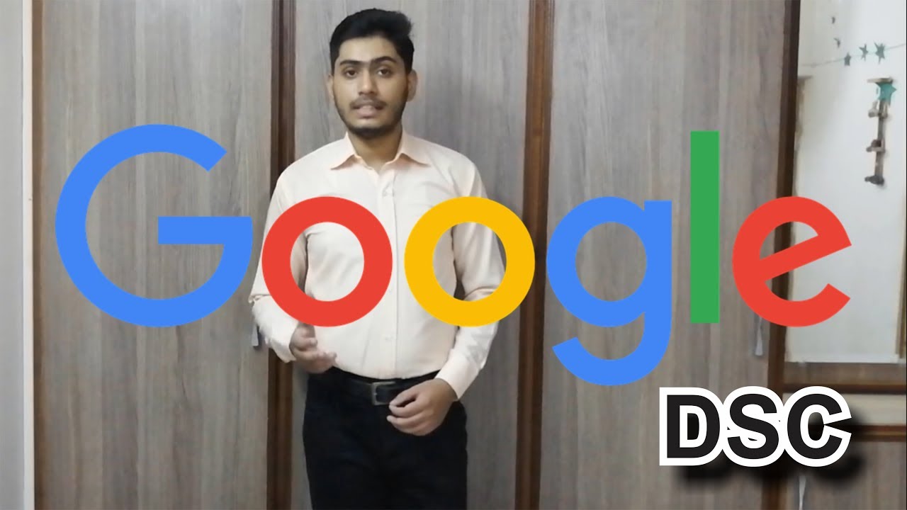 My Introduction | Google DSC Lead | Ahmad Rafique - YouTube