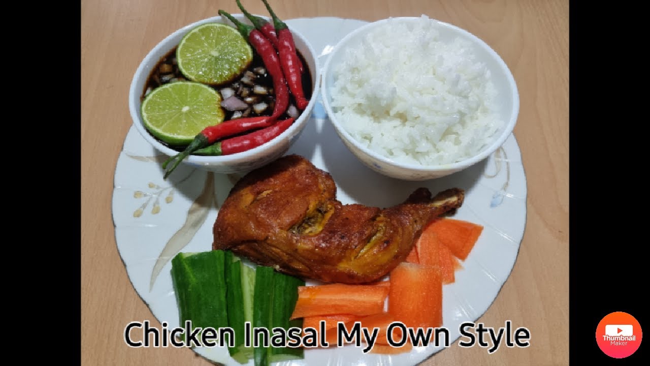 Chicken Inasal My Own Style - YouTube