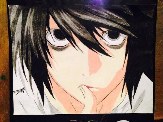 L Dibujo De Death Note