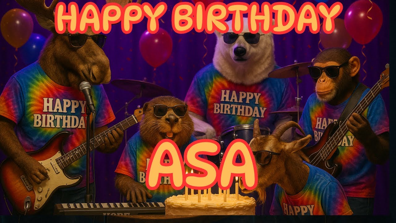 Happy Birthday Asa - YouTube