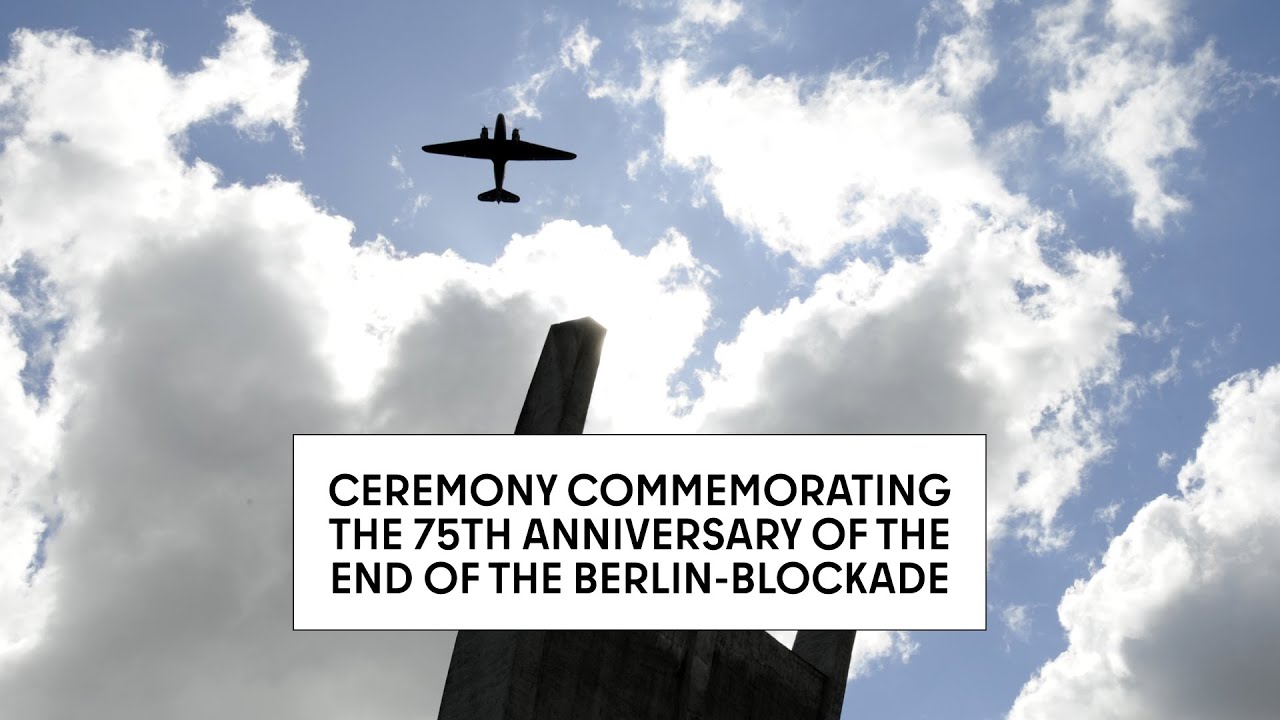 Ceremony commemorating the 75th anniversary of the end of the Berlin ...