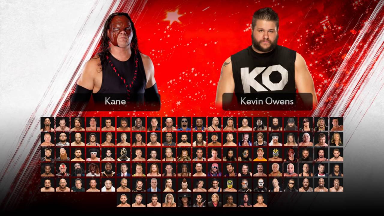 WWE 2K17 FULL ROSTER predictions - YouTube