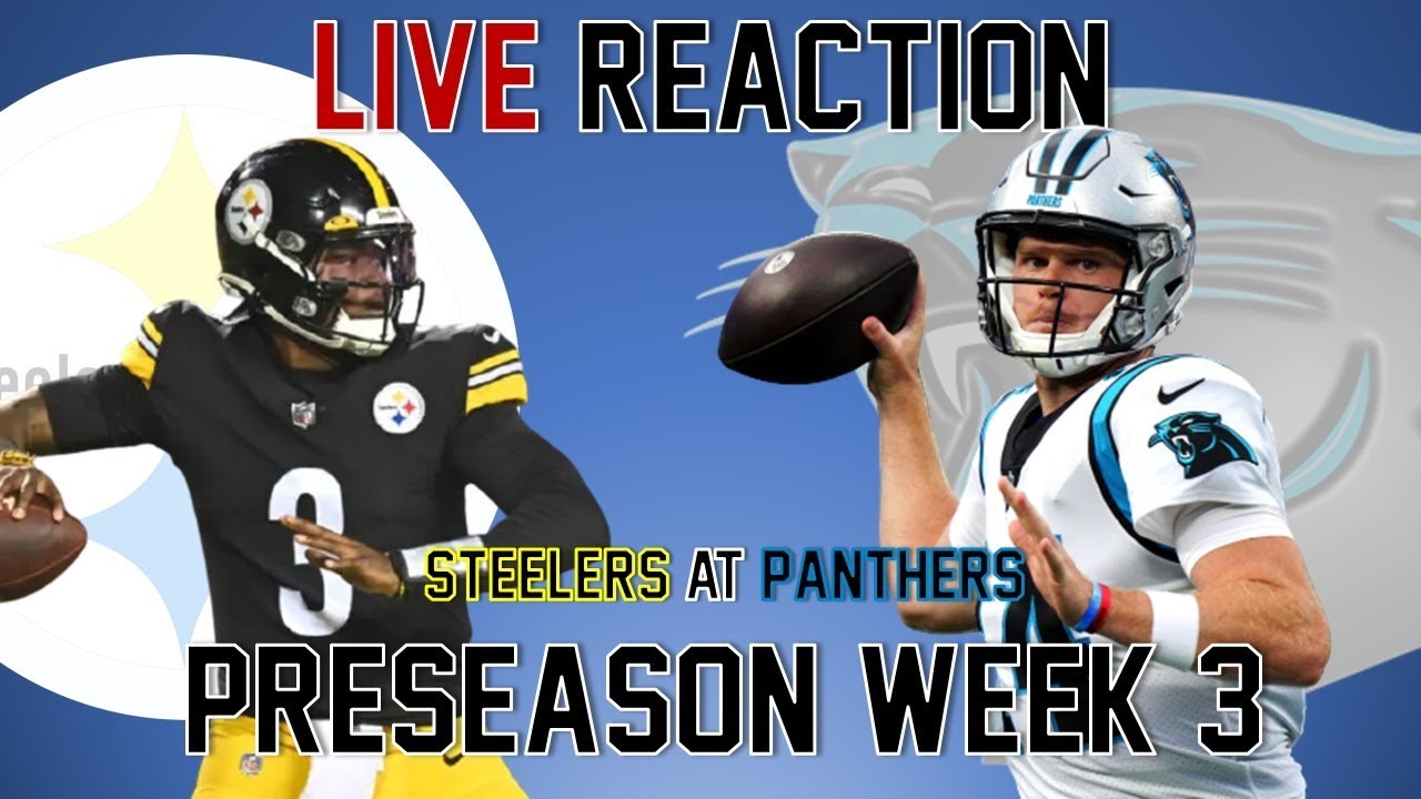 Panthers vs. Steelers Live Streaming Scoreboard, Play-By-Play ...