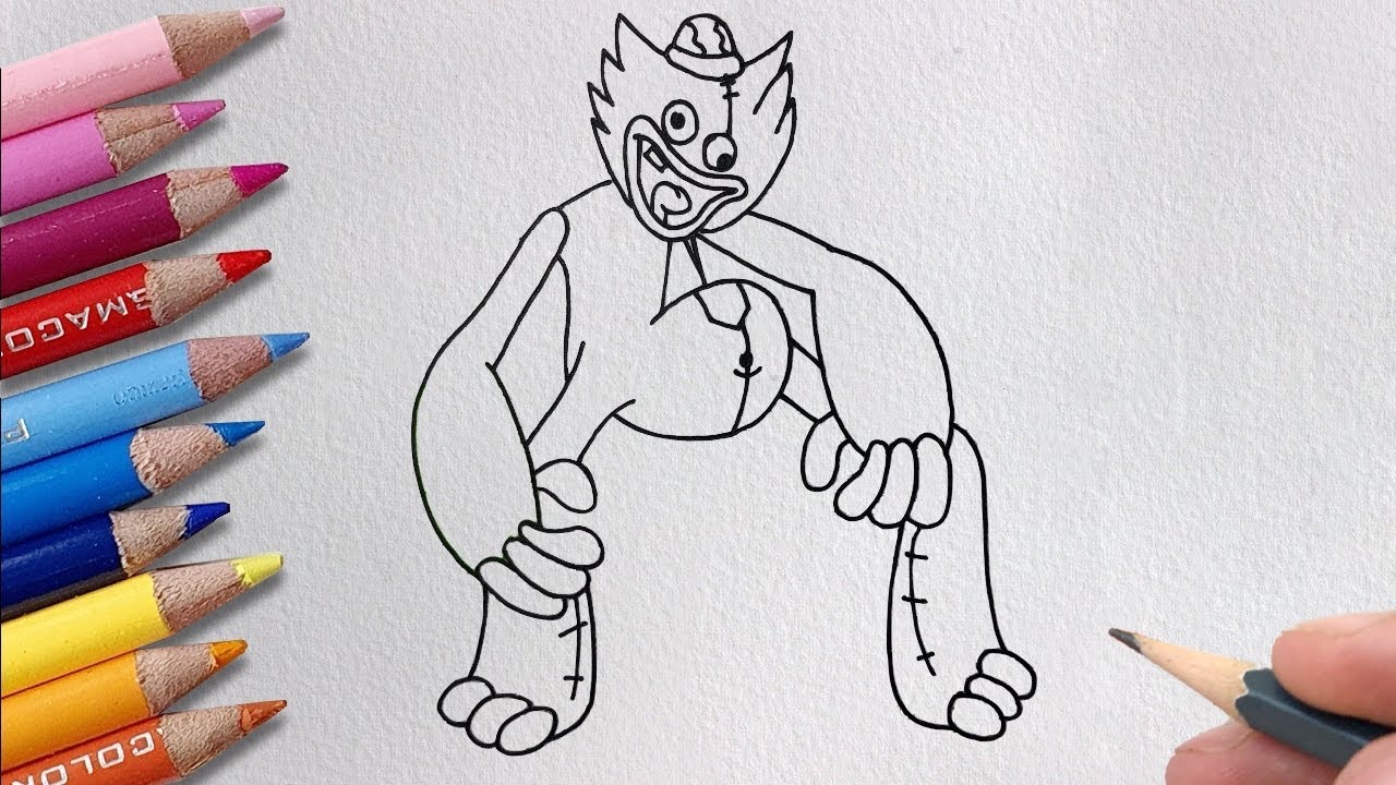 How to draw Silly Billy from Poppy Playtime ( Forgotten Toys ) - YouTube