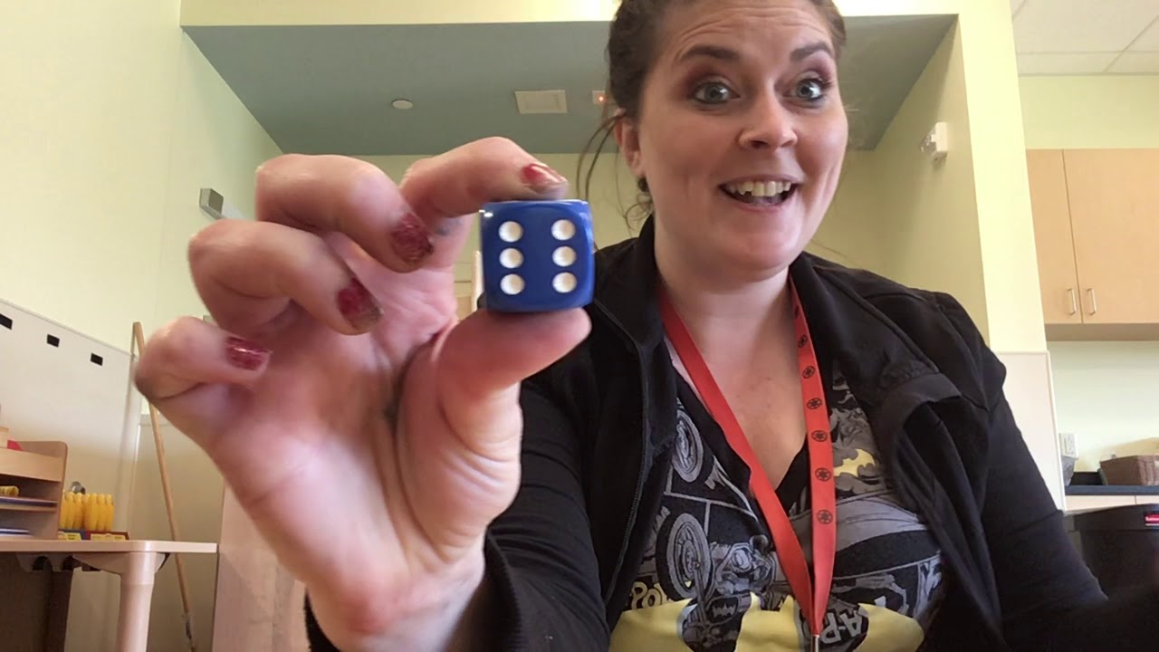 Roll a Monster dice game with Miss Mandy - YouTube