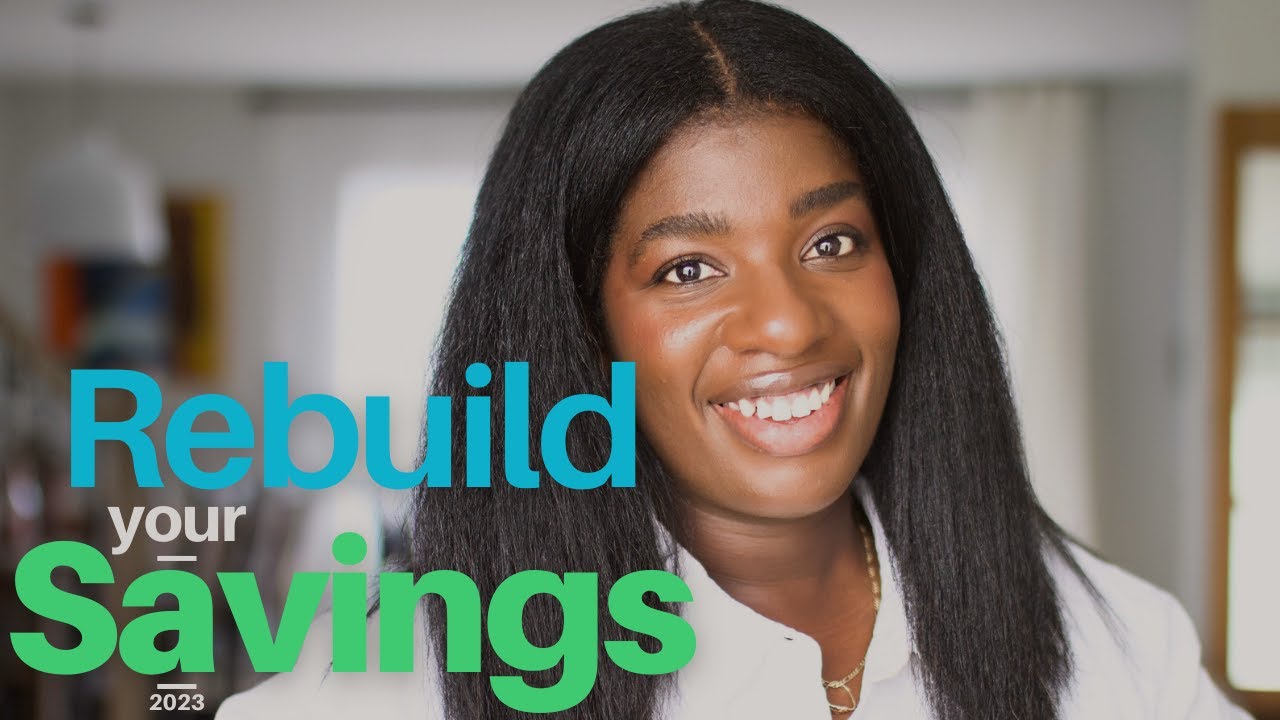 How to Rebuild Your Savings | Personal Finance - YouTube