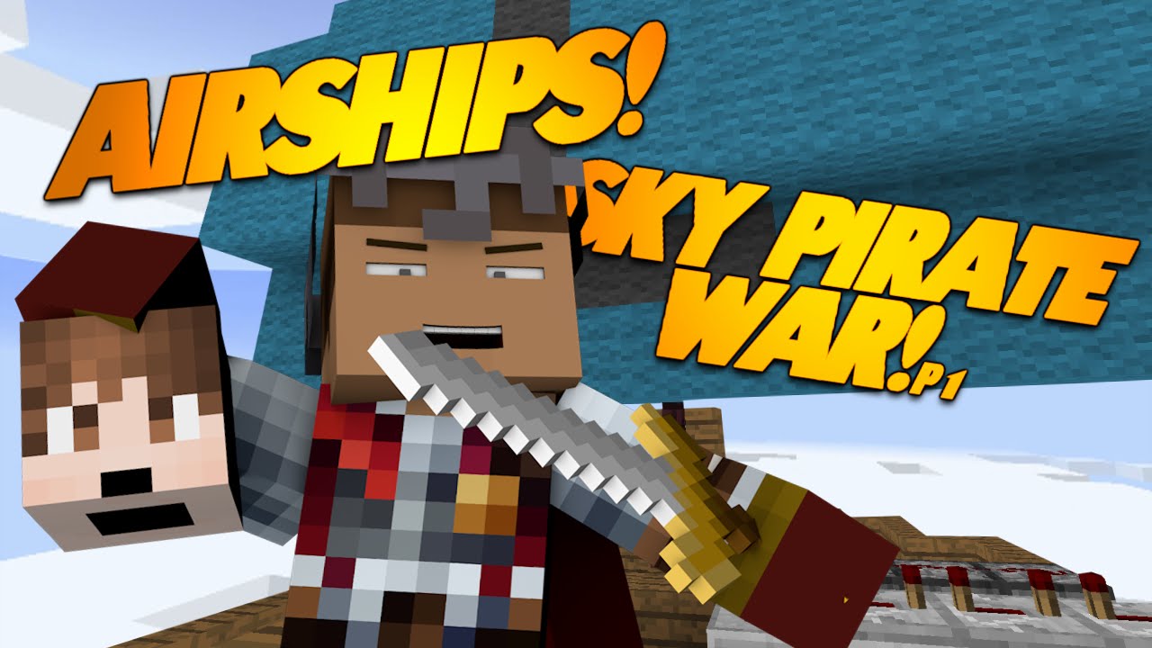Minecraft Airship Battle