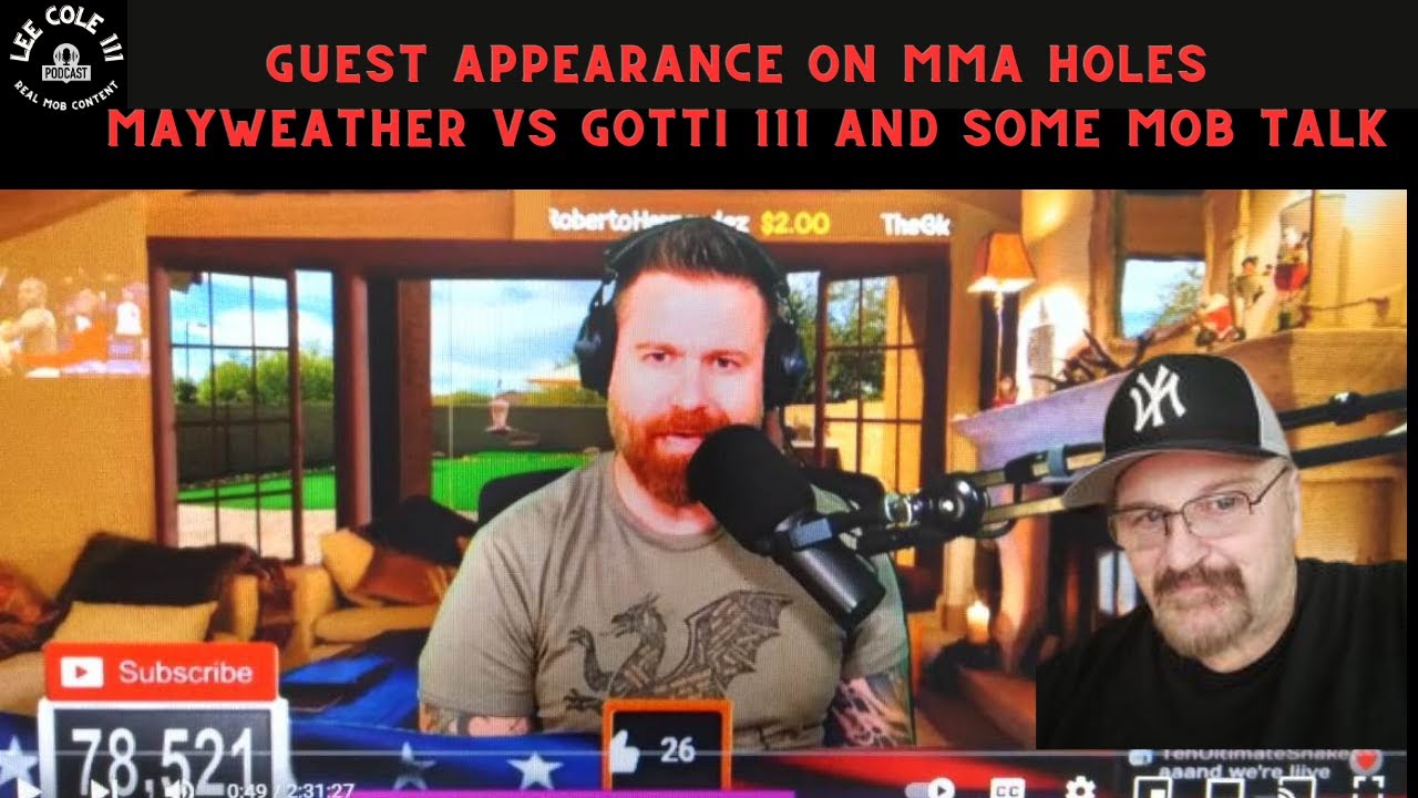 MMA HOLES INTERVIEWS LEE COLE AND DISCUSS THE GOTTI MAYWEATHER BRAWL ...