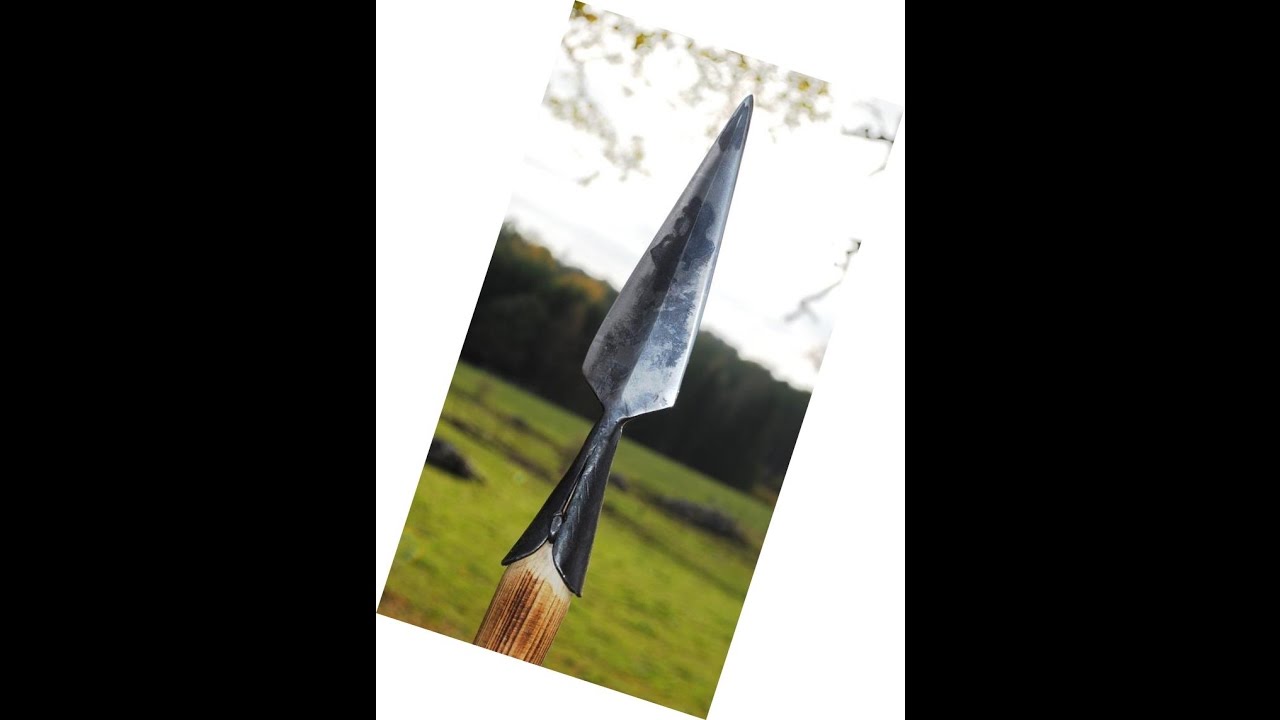 How to forge a spear Speer schmieden - YouTube