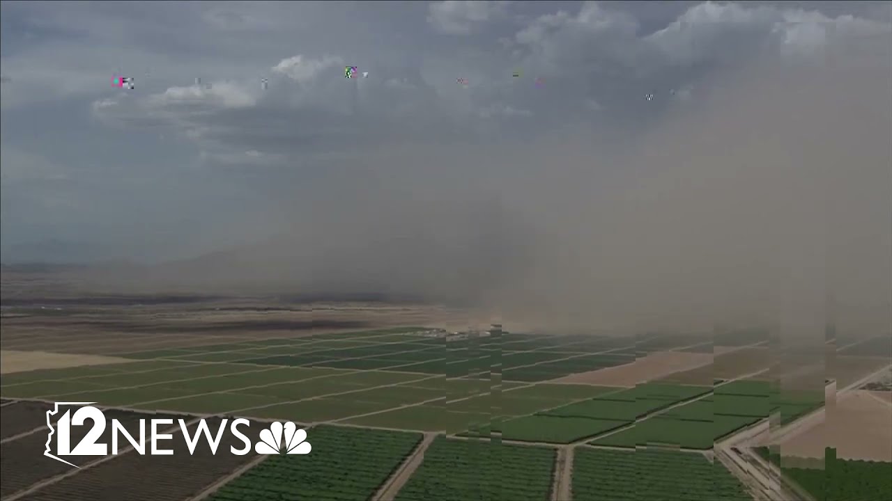 Watch: Sky 12 shows a dust storm south of Phoenix on Friday, July 1 ...