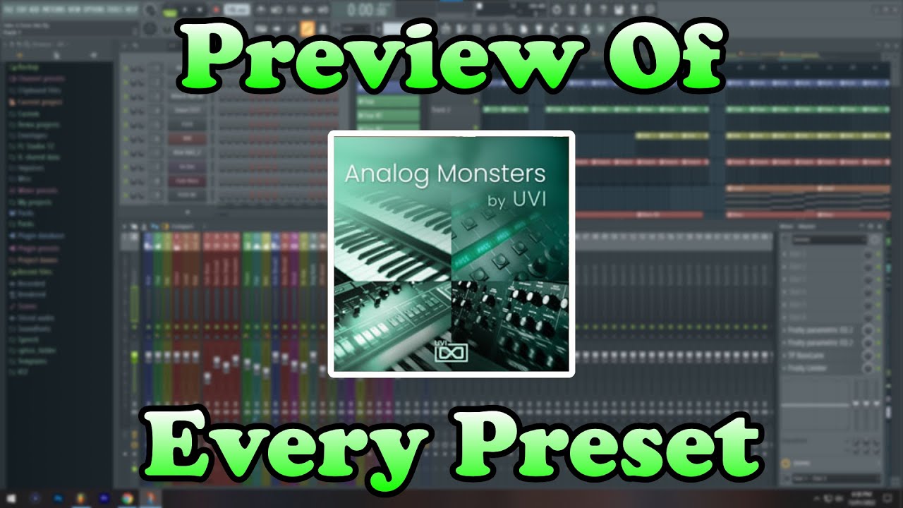 'Analog Monsters by UVI' [Flex Plugin] - Every Preset Preview - Listen ...