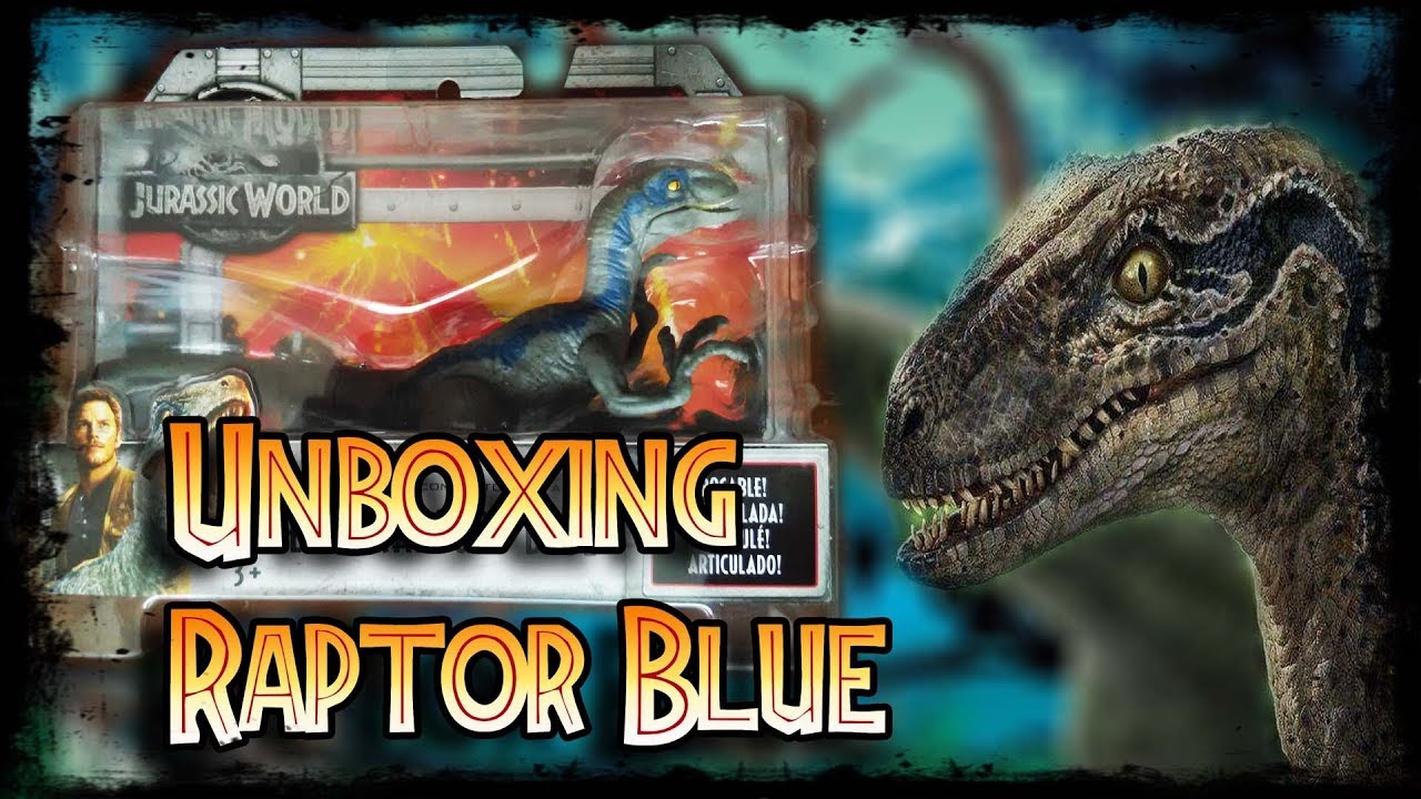Unboxing y Review Raptor Blue Attak Pack Jurassic World Fallen Kingdom ...