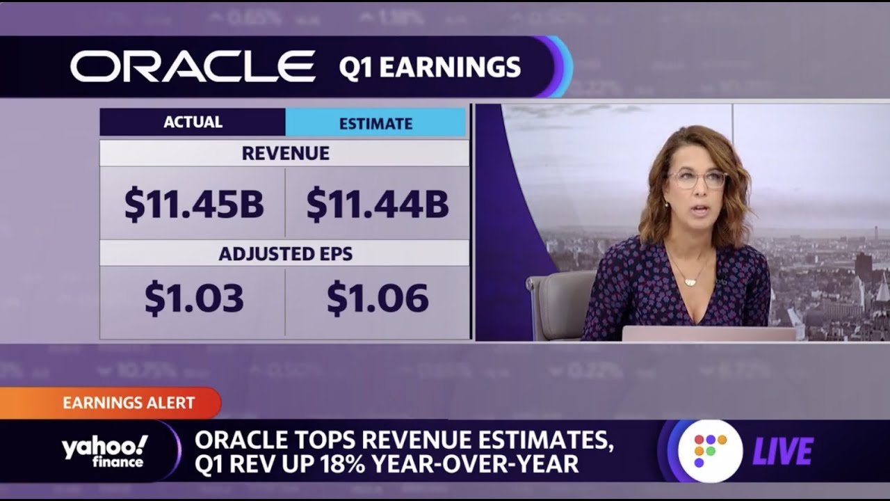 Oracle tops revenue estimates as cloud business ramps up - YouTube