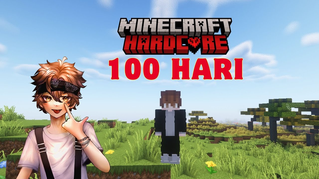 Minecraft Hardcore 100 Hari tapi LIVESTREAM - YouTube