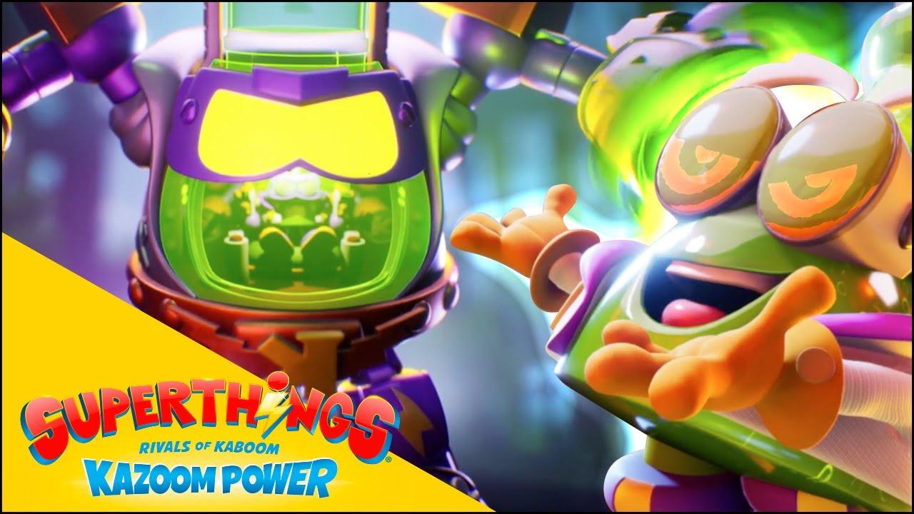 El PROFESOR K 🧪 nos muestra sus mejores inventos⚡SUPERTHINGS⚡Dibujos ...