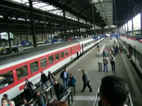 SBB Basel Hauptbahnhof - YouTube