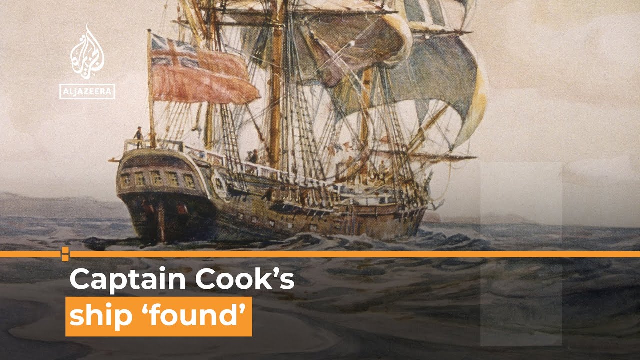 Australian team says Captain Cook’s ship has been found - YouTube