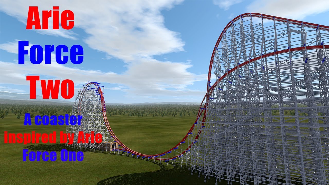 Arie Force Two | A Arie Force One Inspired Coaster - YouTube