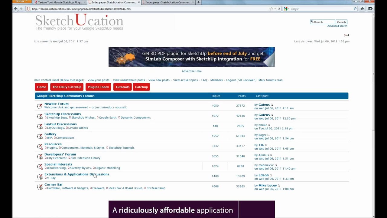 How to Install Google SketchUp Plugins - YouTube
