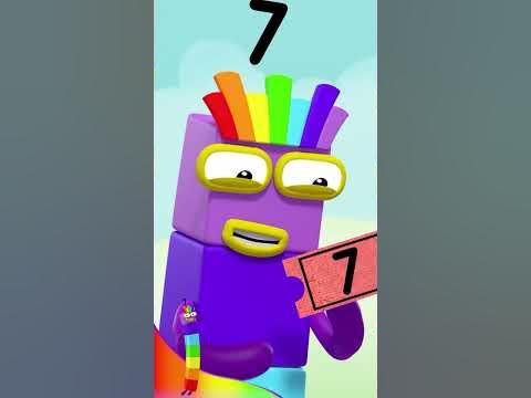 #shorts | Meet Numberblock Seven! | Counting for Kids | Maths Cartoons ...