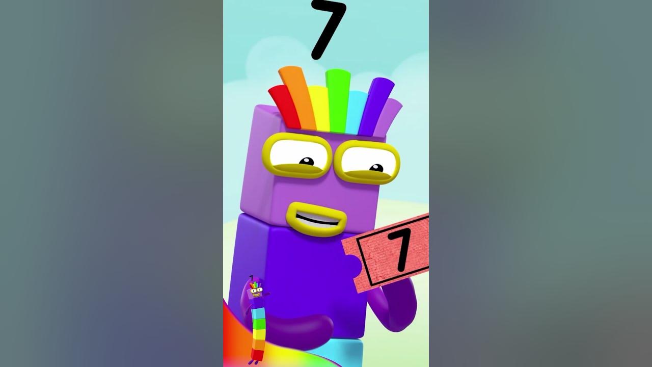 #shorts | Meet Numberblock Seven! | Counting for Kids | Maths Cartoons ...