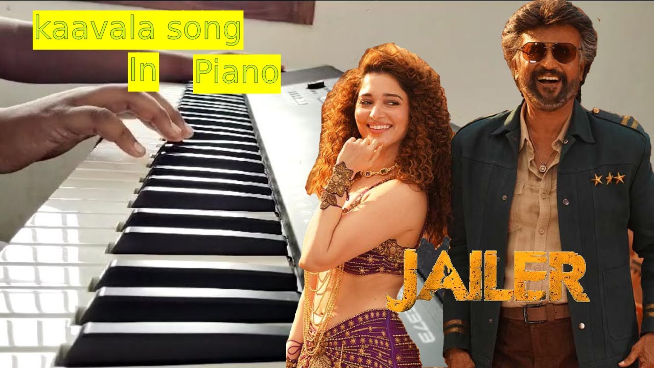 KAAVALA Song in 🎹🎶🎵 from sk pianist tamil #piano #kavala #jailer # ...