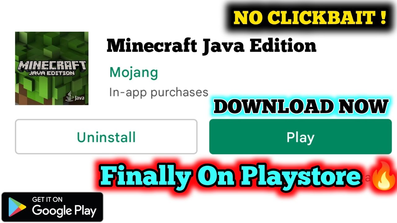 I Installed Minecraft Java Edition On Android 🔥 || No Clickbait - YouTube