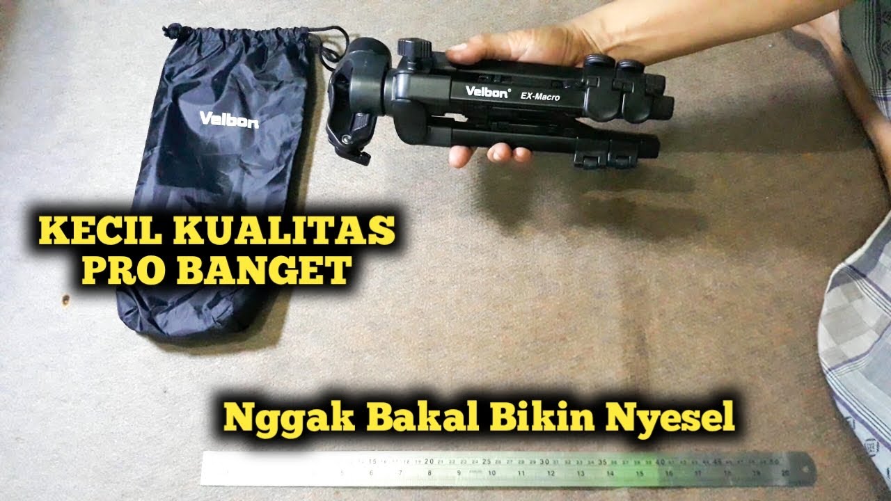 Review Lengkap Tripod velbon ex macro mini tripod table top untuk ...