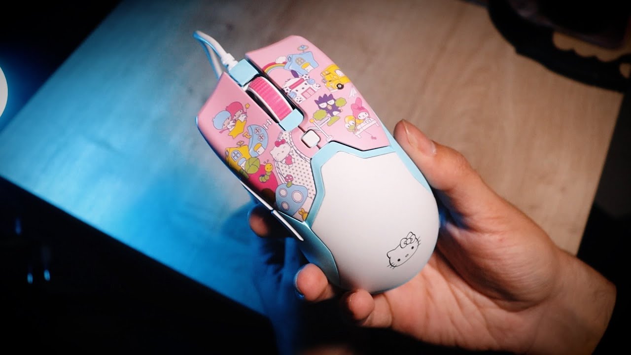 Comprei um mouse RARO da RAZER! - Viper Mini Hello Kitty - YouTube
